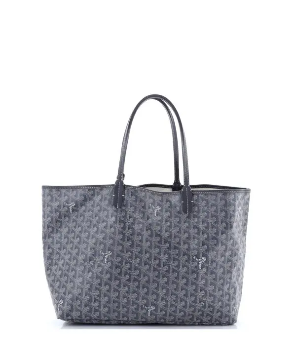 Goyard Saint Louis Pm Tote Coated Canvas - Gray
