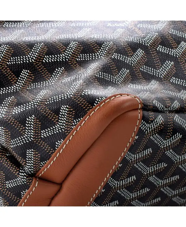 Goyard Pm Artois Tote Coated Canvas - Brown