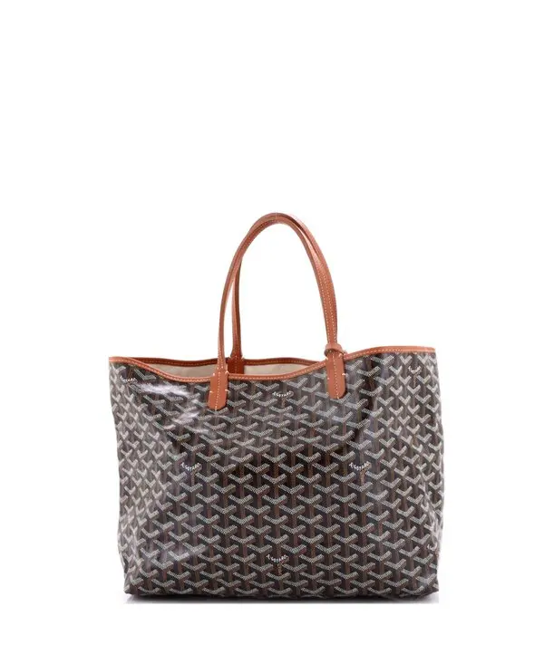 Goyard Pm Saint Louis Tote Coated Canvas - Brown