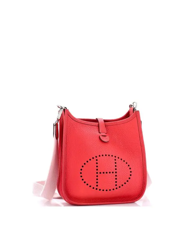 Hermès Tpm Evelyne Bag Gen Iii - Red