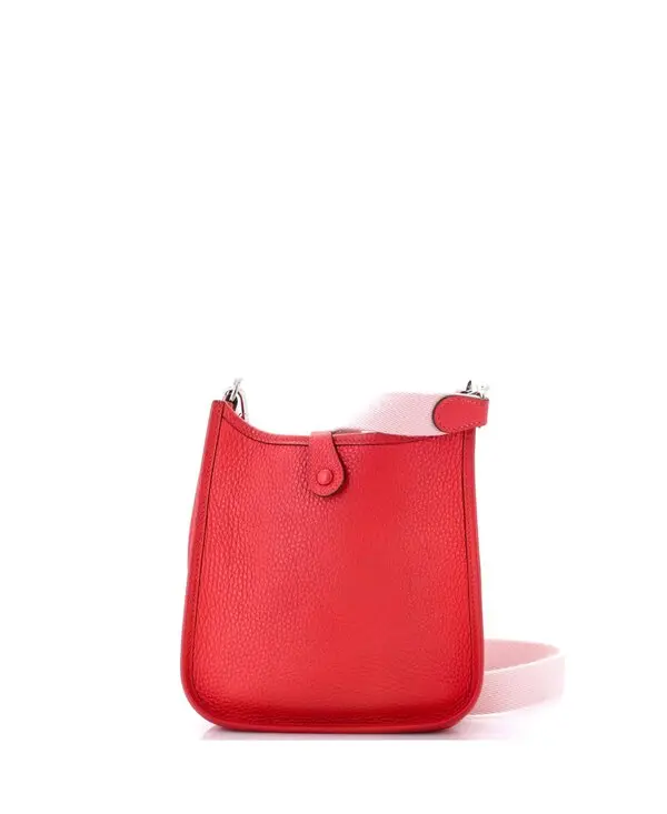 Hermès Tpm Evelyne Bag Gen Iii - Red