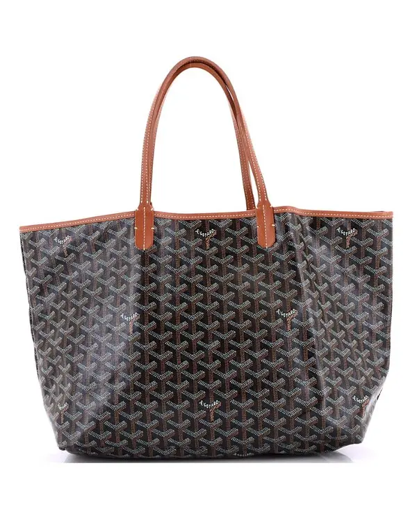 Goyard Saint Louis Pm Tote Coated Canvas - Brown