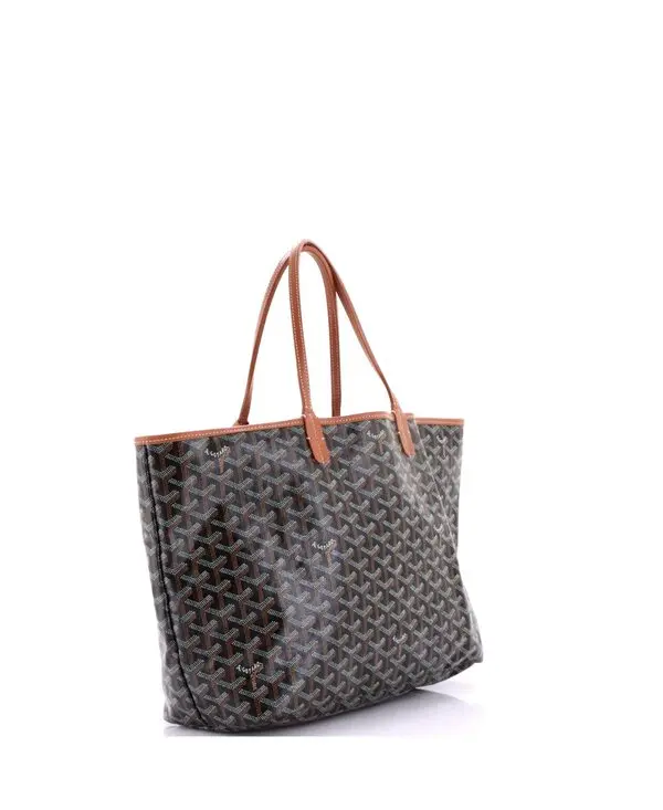 Goyard Saint Louis Pm Tote Coated Canvas - Brown