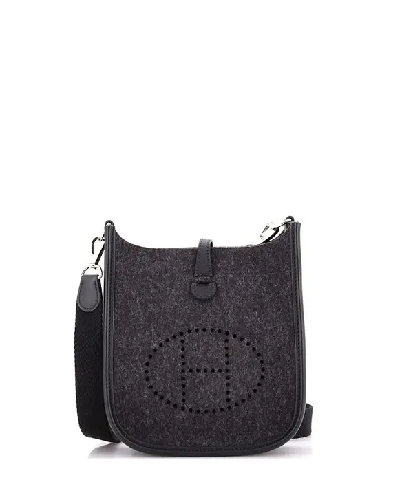 Hermès Tpm Evelyne Gen Iii Felt Bag - Gray
