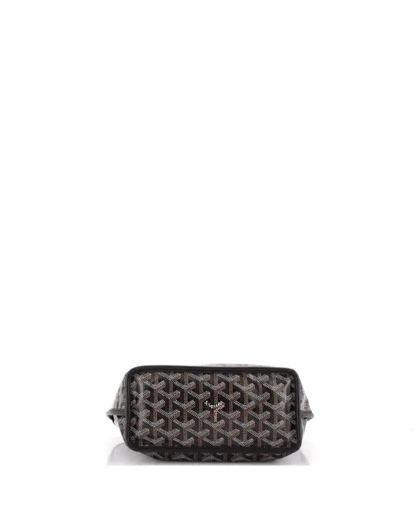 Goyard Anjou Reversible Tote Printed Coated Canvas - Black