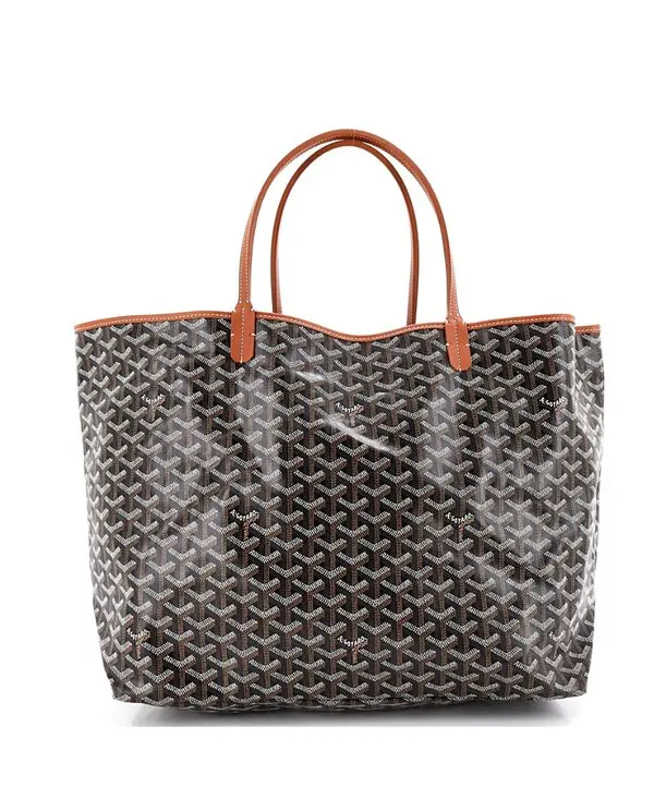 Goyard Gm Saint Louis Tote Coated Canvas - Brown