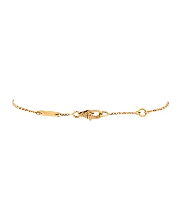 VAN CLEEF & ARPELS Mini Frivole Bracelet With Diamonds