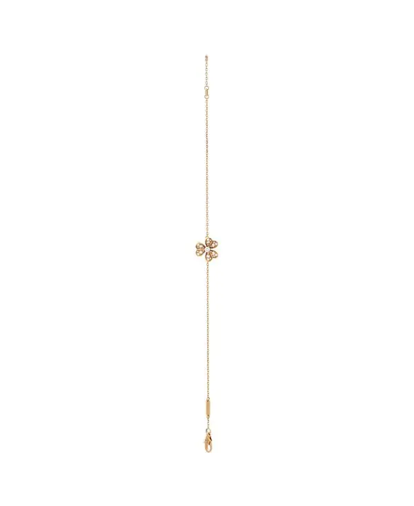 VAN CLEEF & ARPELS Mini Frivole Bracelet With Diamonds