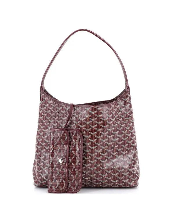 Goyard Boheme Hobo Coated Canvas - Red