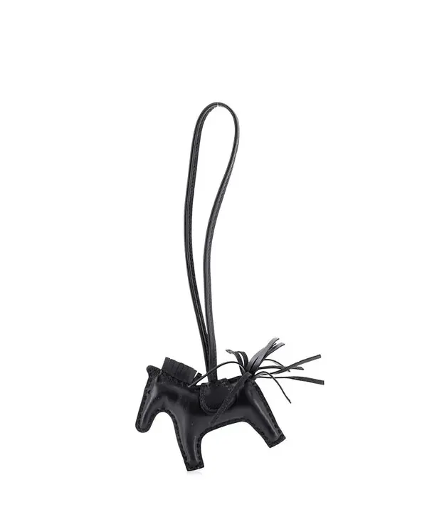 Hermès Pm So Grigri Rodeo Bag Charm - Black