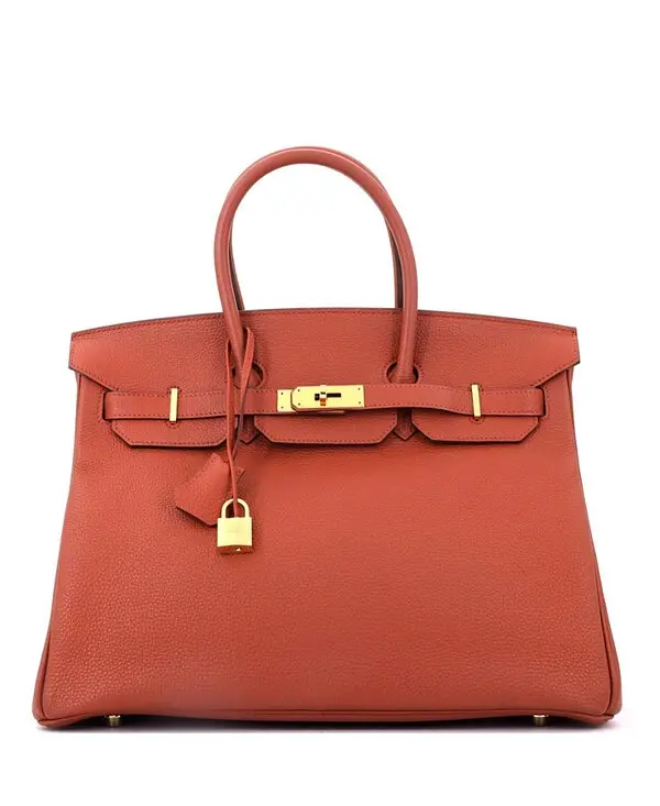 Hermès Birkin 35 Handbag - Brique