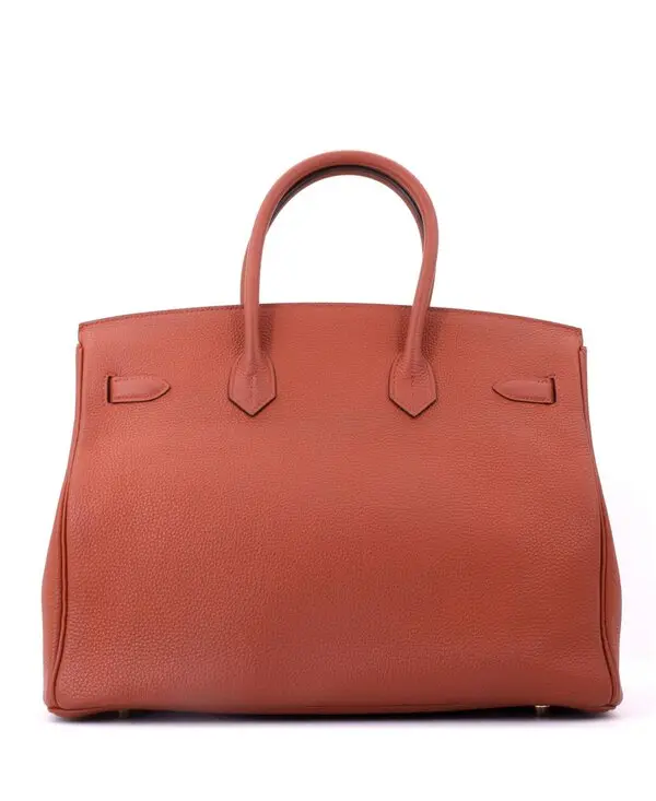 Hermès Birkin 35 Handbag - Brique