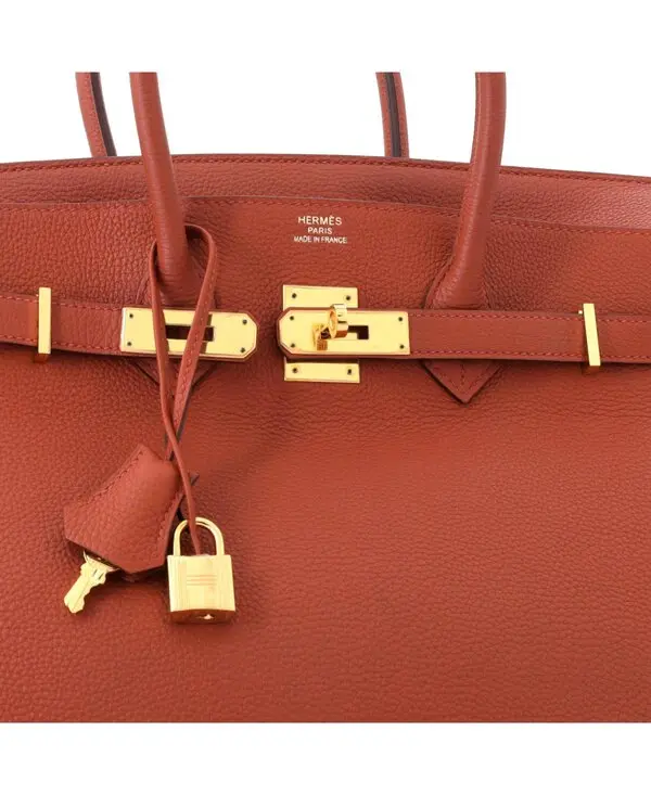 Hermès Birkin 35 Handbag - Brique