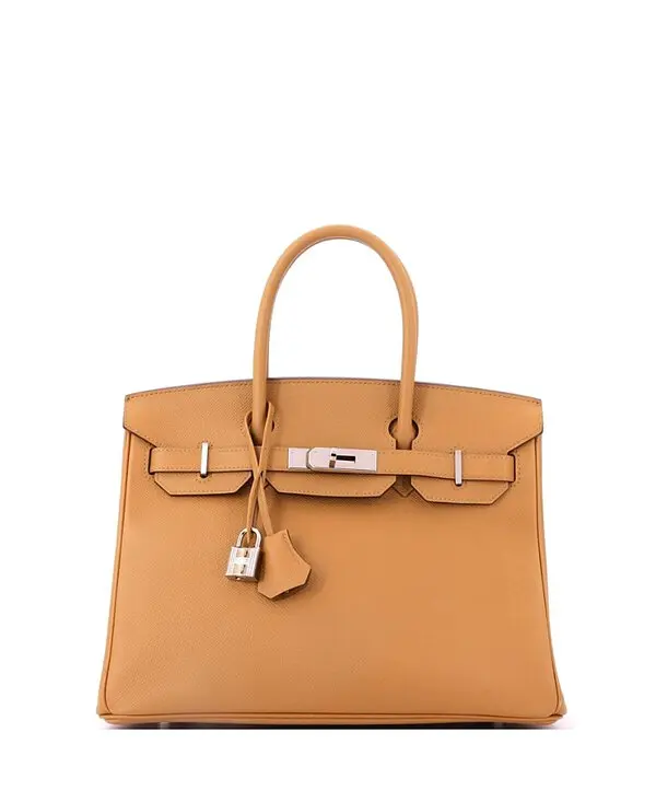 Hermès Birkin 30 Handbag - Caramel