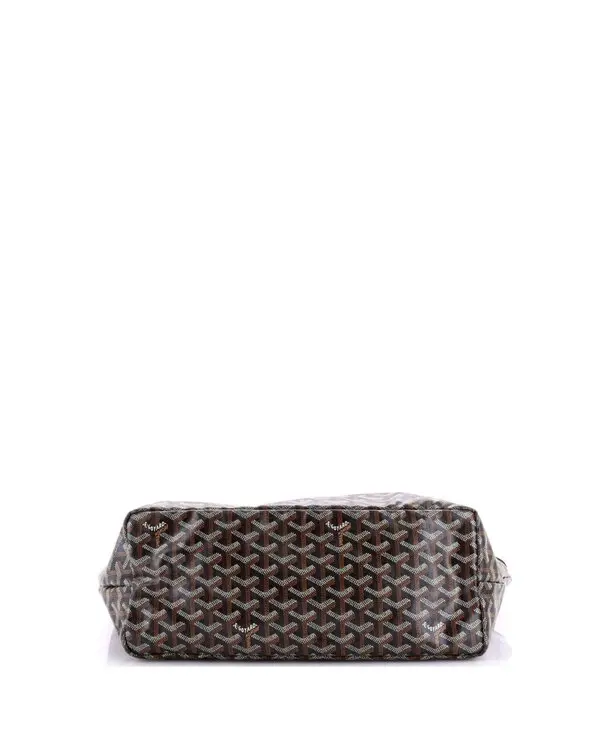 Goyard Pm Saint Louis Tote Coated Canvas - Black