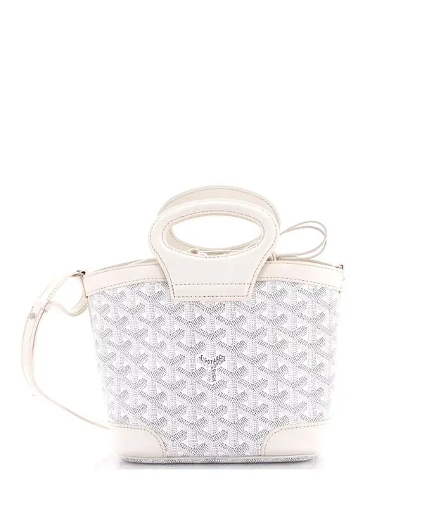 Goyard Beluga Bag Coated Canvas - White