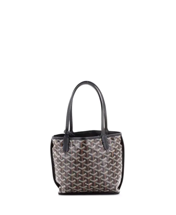 Goyard Anjou Reversible Tote Coated Canvas - Black
