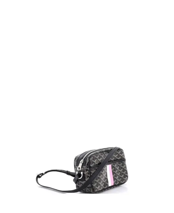 Goyard Cap Vert Bag Printed Coated Canvas - Black
