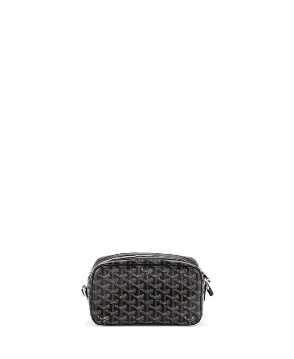 Goyard Cap Vert Bag Printed Coated Canvas - Black