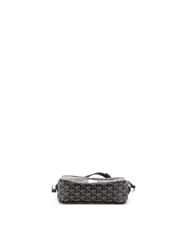 Goyard Cap Vert Bag Printed Coated Canvas - Black