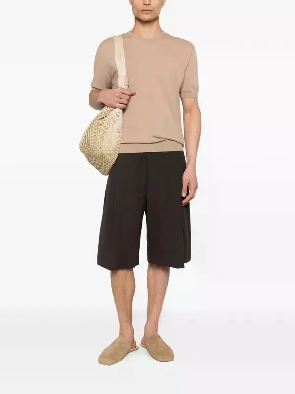 Malo Crew-neck Knit T-shirt