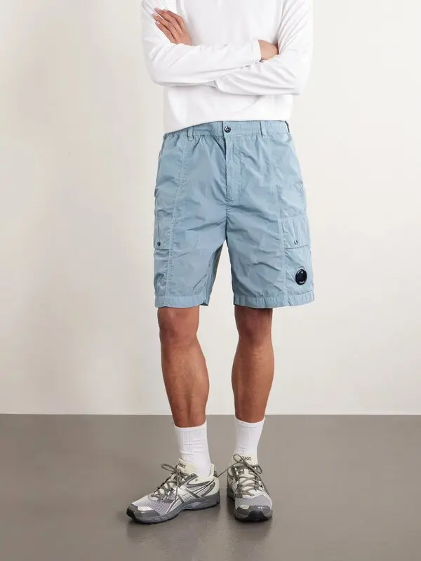 C.P. COMPANY Straight-leg Nylon Cargo Shorts