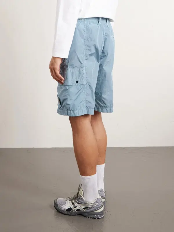 C.P. COMPANY Straight-leg Nylon Cargo Shorts