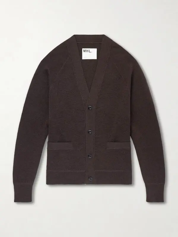 MARGARET HOWELL Merino Wool Cardigan