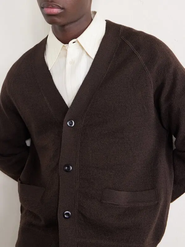 MARGARET HOWELL Merino Wool Cardigan