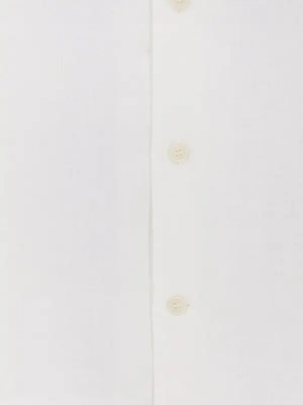 MC2 SAINT BARTH Linen Shirt - White