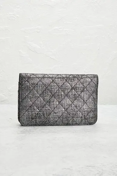 Chanel Calfskin Metallic Wallet On Chain