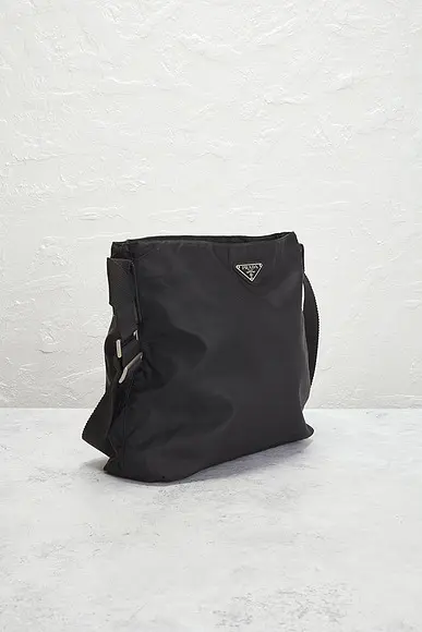 Prada Tessuto Flat Messenger Bag