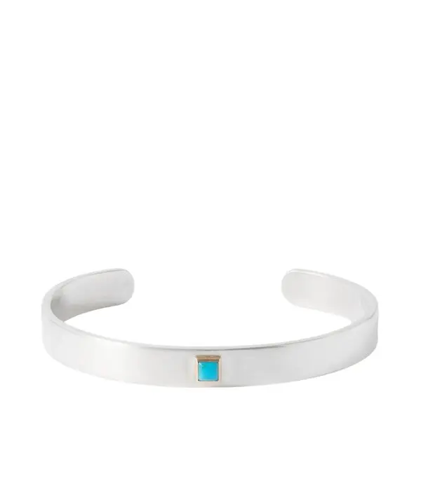 PEYOTE BIRD Azul Sterling 14-karat Gold And Turquoise Cuff