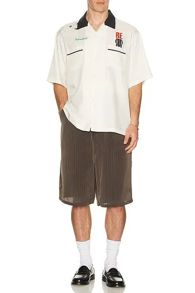 Undercover Short Sleeve Shirt - Ivory