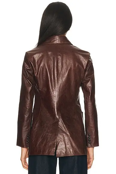 Polo Ralph Lauren Leather Blazer