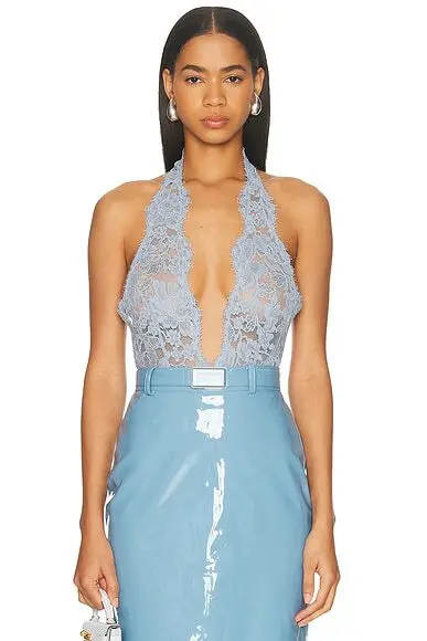 ROWEN ROSE V-neck Bodysuit