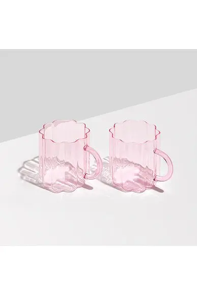 FAZEEK Wave Mugs Set Of 2