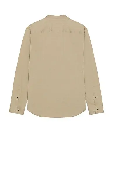 Theory Sylvain Structure Knit Shirt - Feather