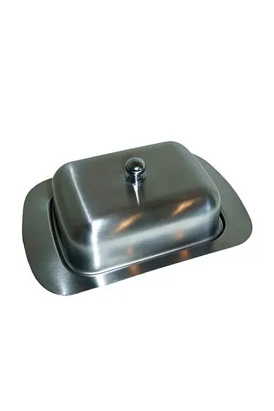 HUEGAH HOME La Creme Butter Dish