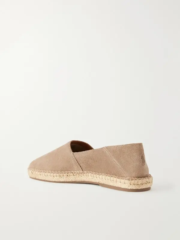 Polo Ralph Lauren Cevio Collapsible-heel Suede Espadrilles