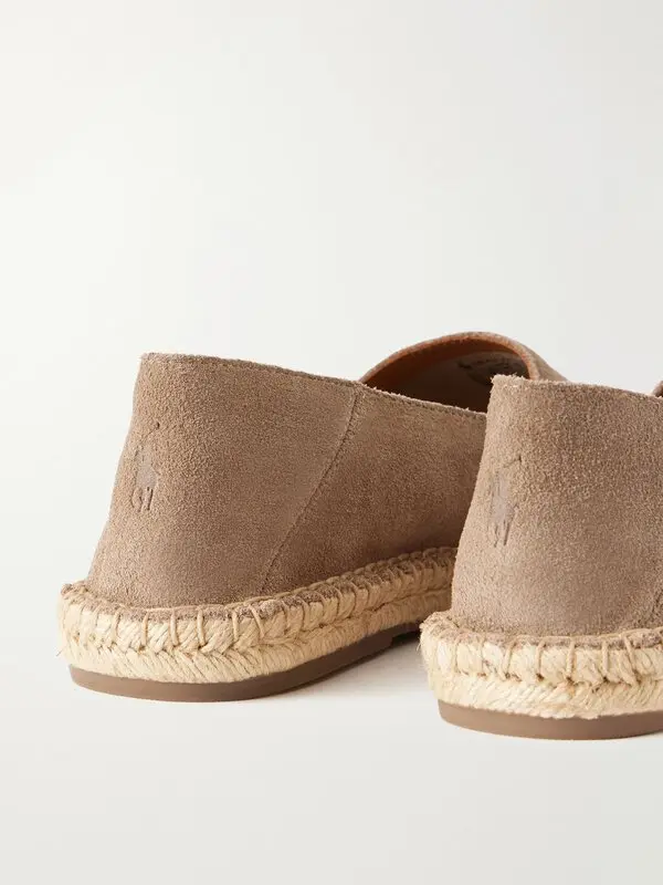 Polo Ralph Lauren Cevio Collapsible-heel Suede Espadrilles
