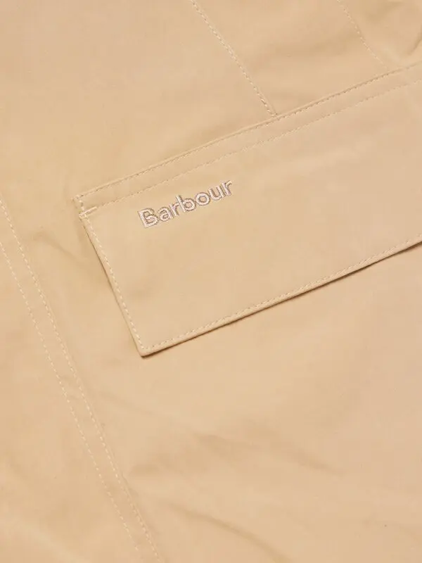Barbour Solar Spey Corduroy-trimmed Jacket - Neutrals