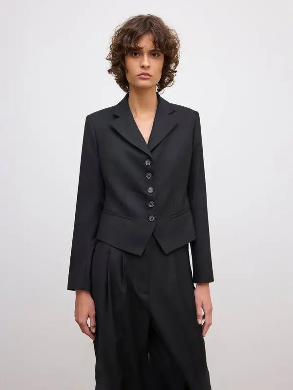 HOUSE OF DAGMAR Tailored Wool Blazer