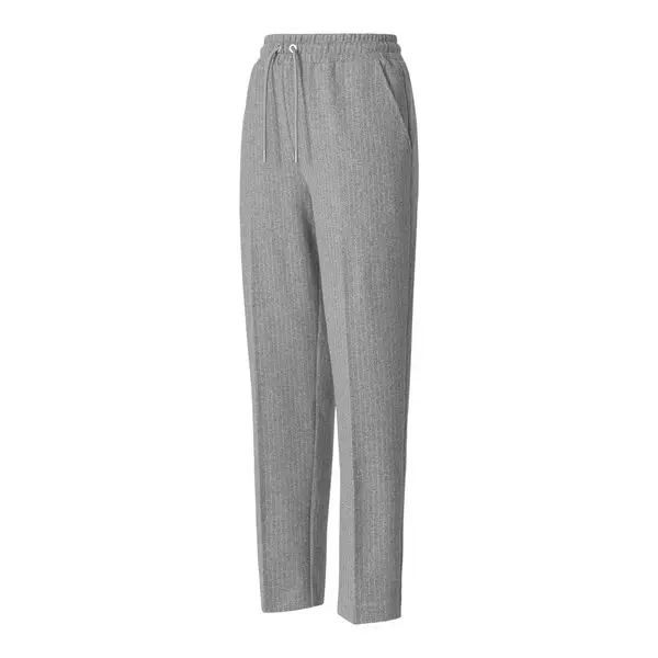 Mackage Brushed Knit Pants - Light Grey Mix-cream