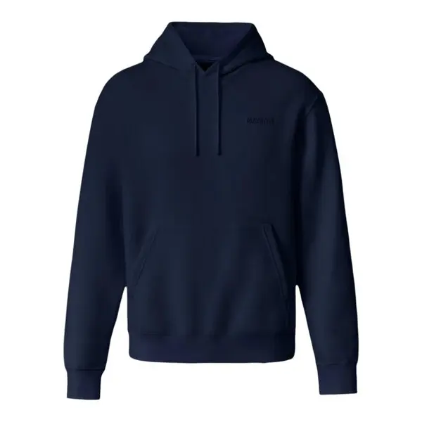 Mackage Double-face Jersey Logo Hoodie - Navy