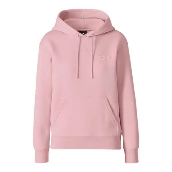 Mackage Zosia-z Double-face Jersey Logo Hoodie - Soft Pink