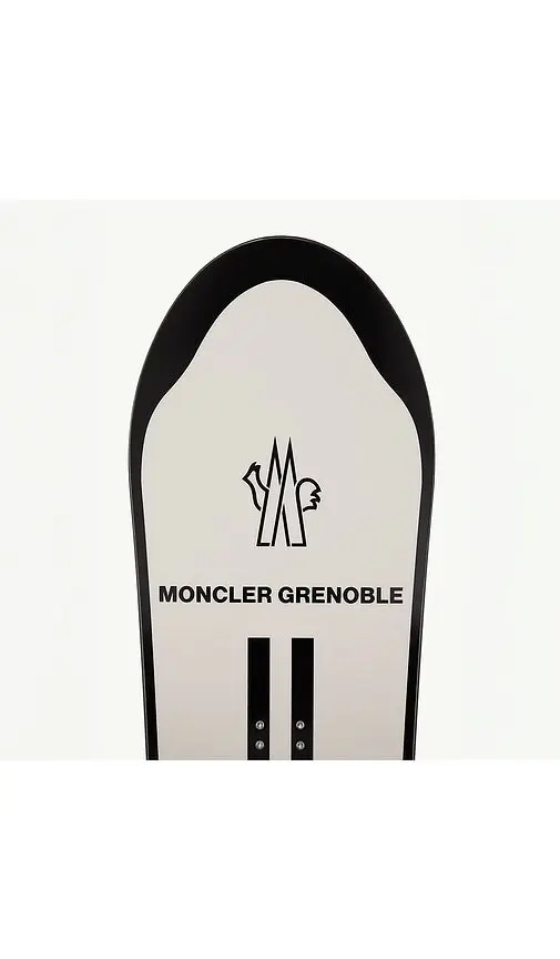 WHITESPACE X Moncler Grenoble Snowboard In White, Black