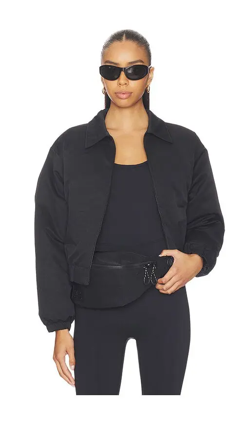 ASTORIA Cropped Bomber Jacket