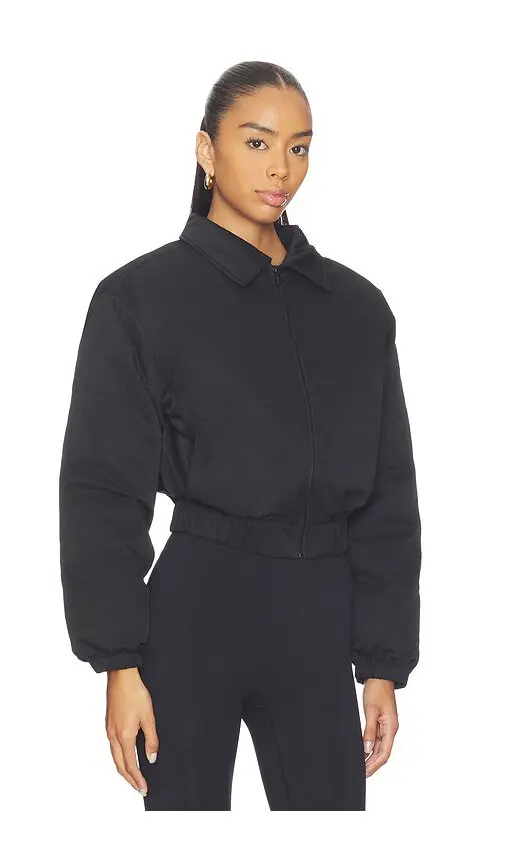 ASTORIA Cropped Bomber Jacket