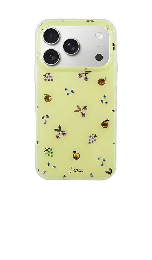 Sonix Fruit Gems Iphone 17 Pro Case - Yellow